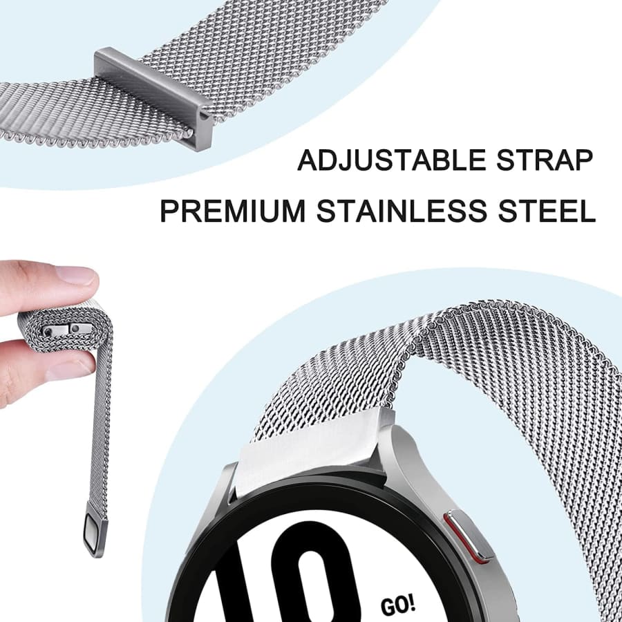 Buy Samsung Galaxy Watch FE 40mm Strap Milanese Loop – That Watch Shop